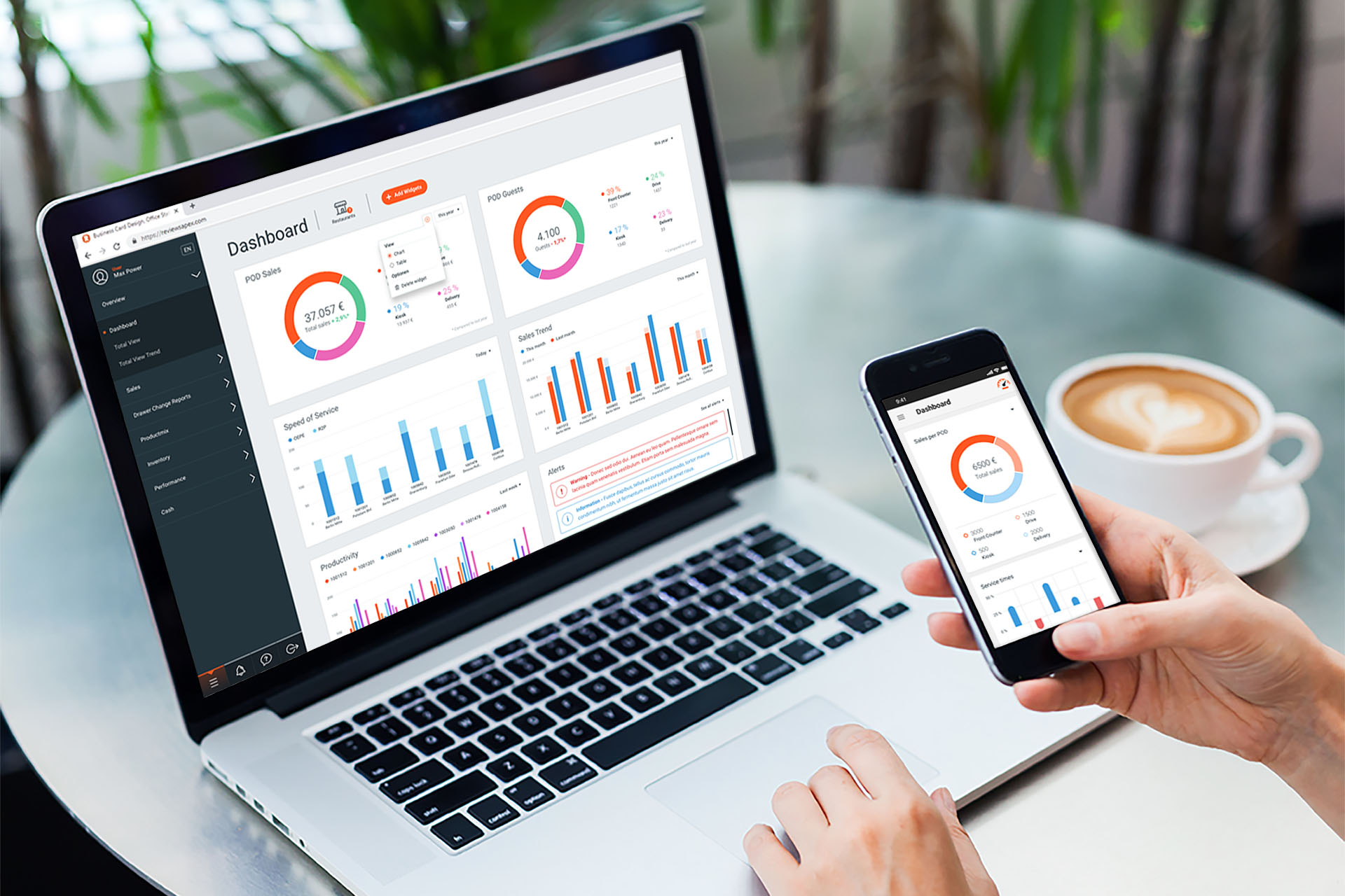 Webcockpit | The reporting and analysis software for McDonald's